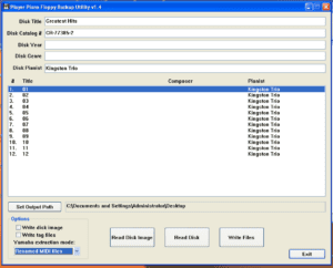 Disklavier Floppy Disk Backups, ESEQ and MIDI Formats - Alex's Piano Service